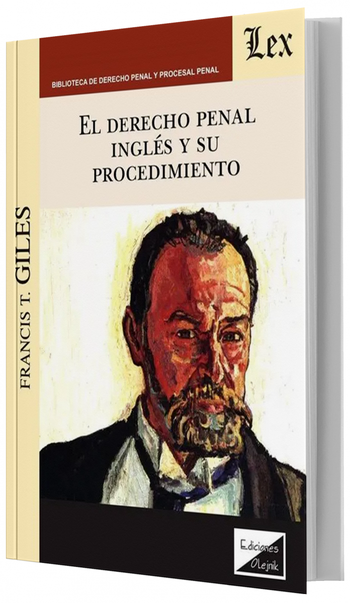 Derecho penal inglés, Francis Giles, 9789563924848