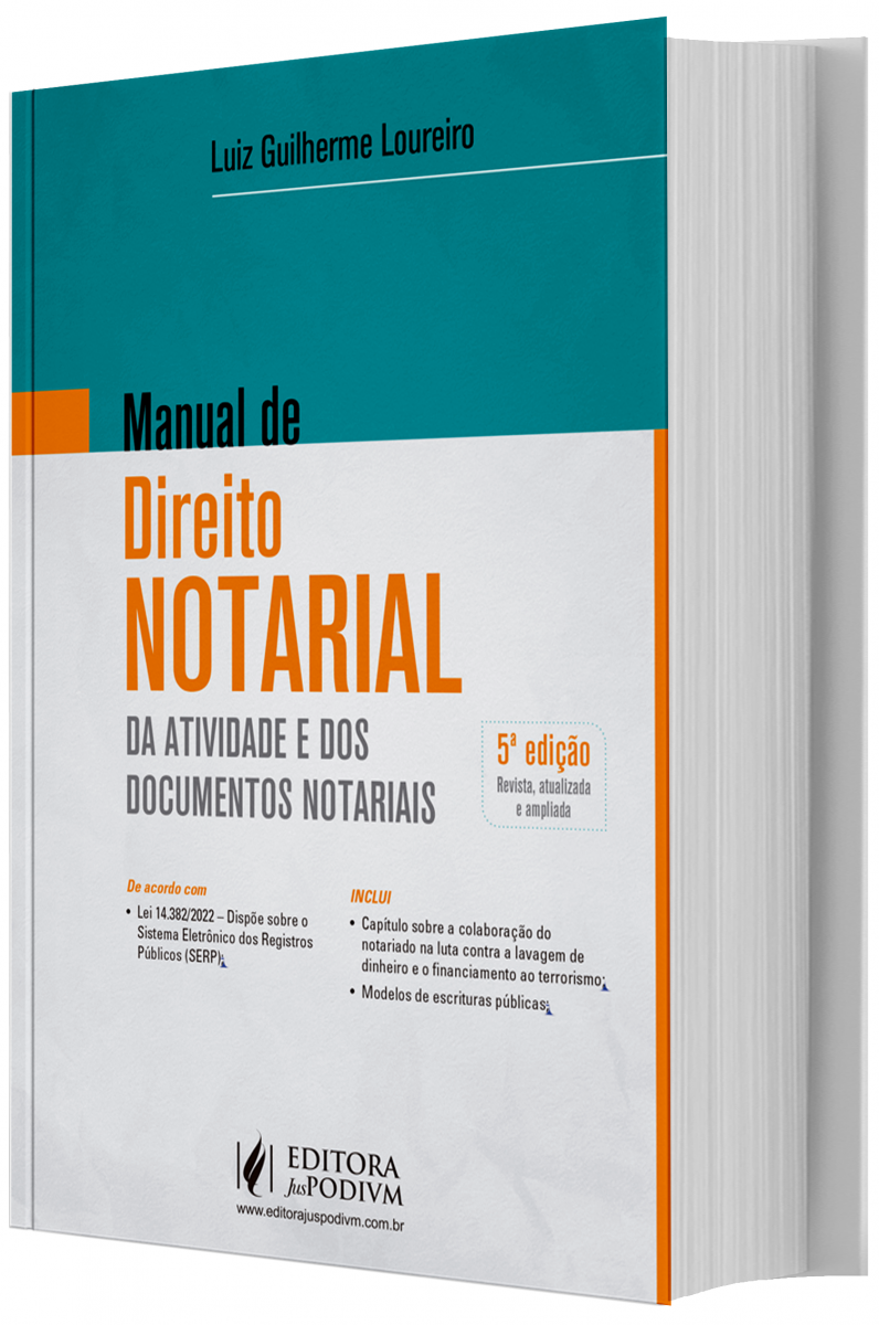 Manual de Direito Notarial, Manual de Direito, 9788544240298
