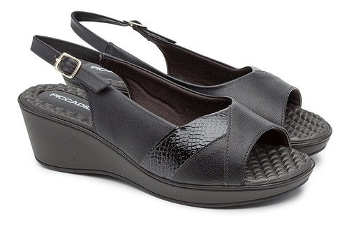 Sandália Anabela Piccadilly 540327 Feminina