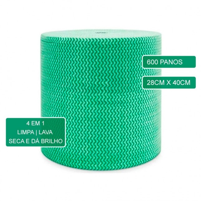 PANO MULTIUSO NOBRE 600 PANOS 28X240MTS VERDE