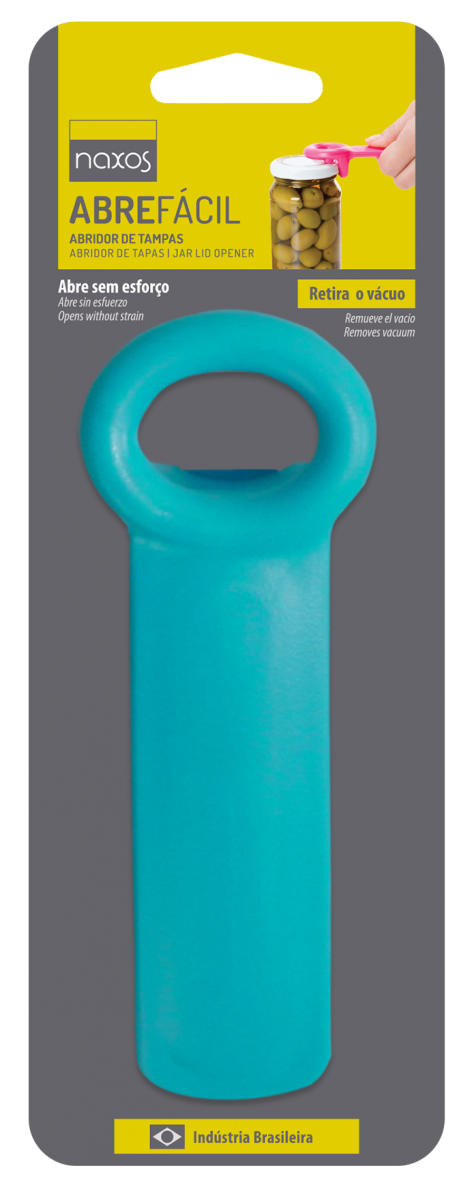 Abridor De Tampas Abre Fácil Azul - Naxos