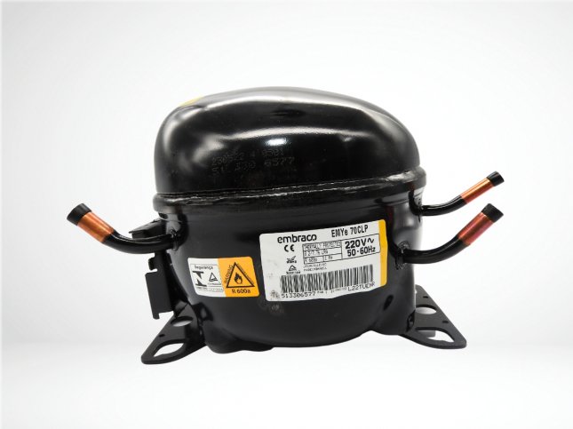 COMPRESSOR EMBRACO EMYE70CLP 1/5 HP R600A 220V - 100269138