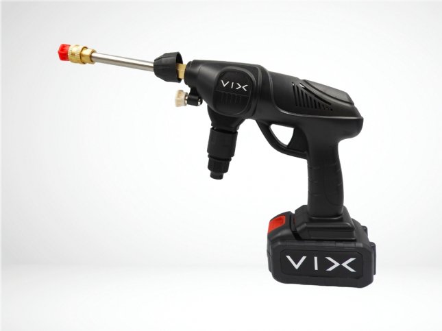 PISTOLA LAVADORA ALTA PRESSÃO C/ UMA BATERIA VIX - 1016750