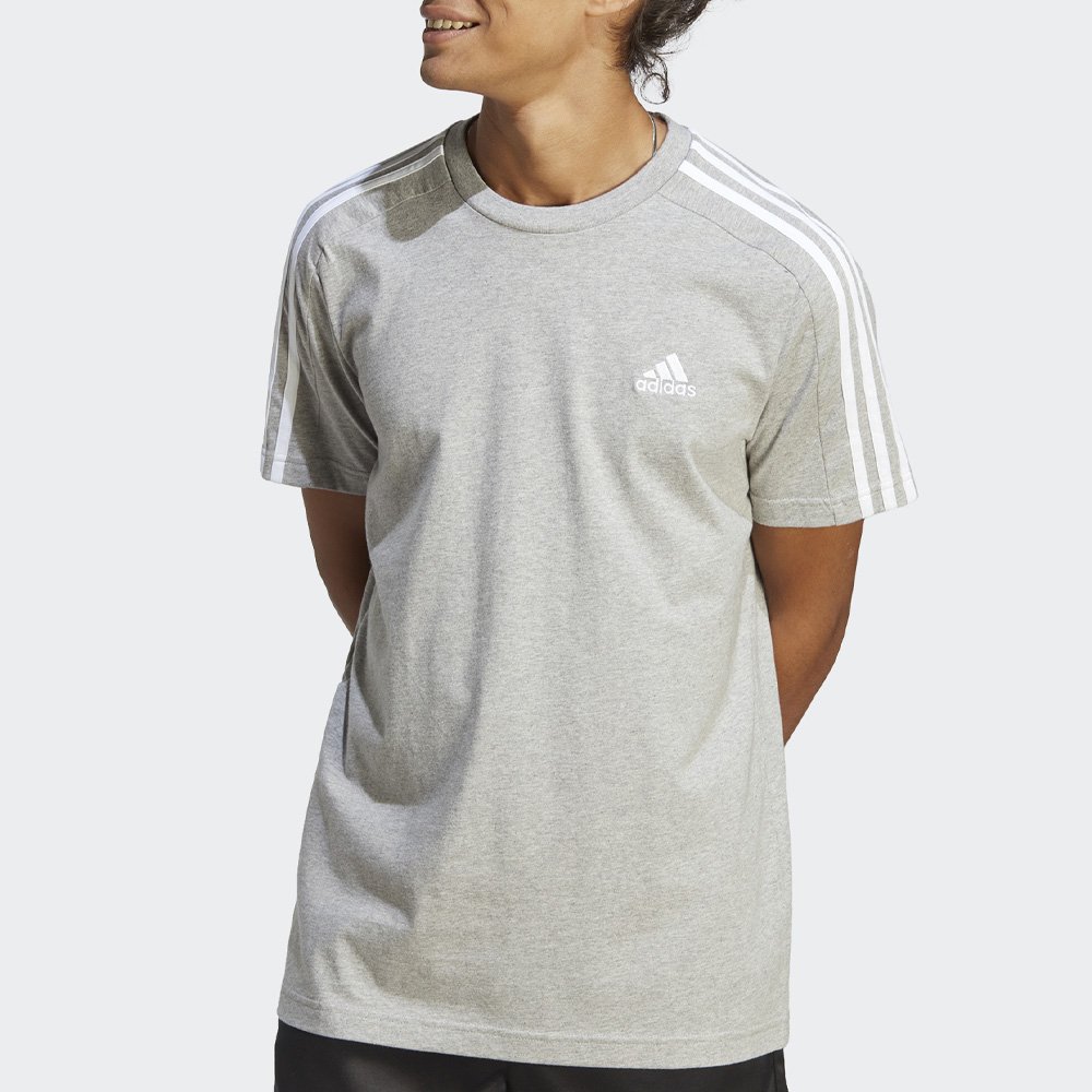 Camiseta Essentials Single Jersey 3 Stripes