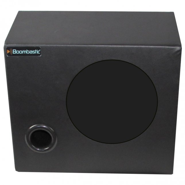 Caixa para Grave e Subwoofer 8" Dutada Trapézio Duto Régua Boombastic ...