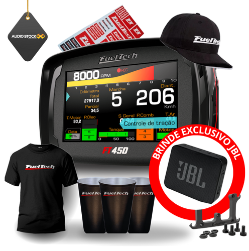 Módulo Programável Fueltech Ft450 Com Brindes Exclusivos