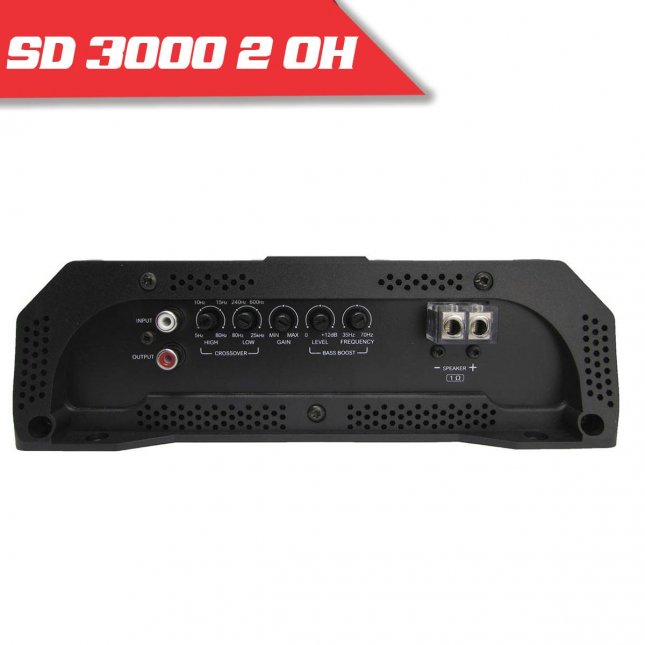 Modulo Soundigital SD 3000 EVO II BLACK - 1 Canal – 3000 Watts RMS – 2 ...