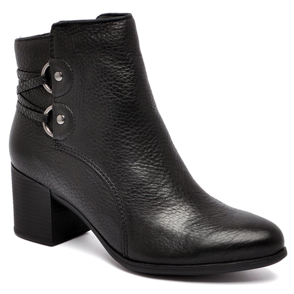 Bota Cano Curto Bottero 314702 Feminina Preto