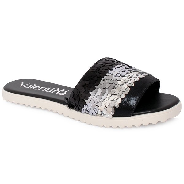 Chinelo Slide Valentina 281015-2 Preto