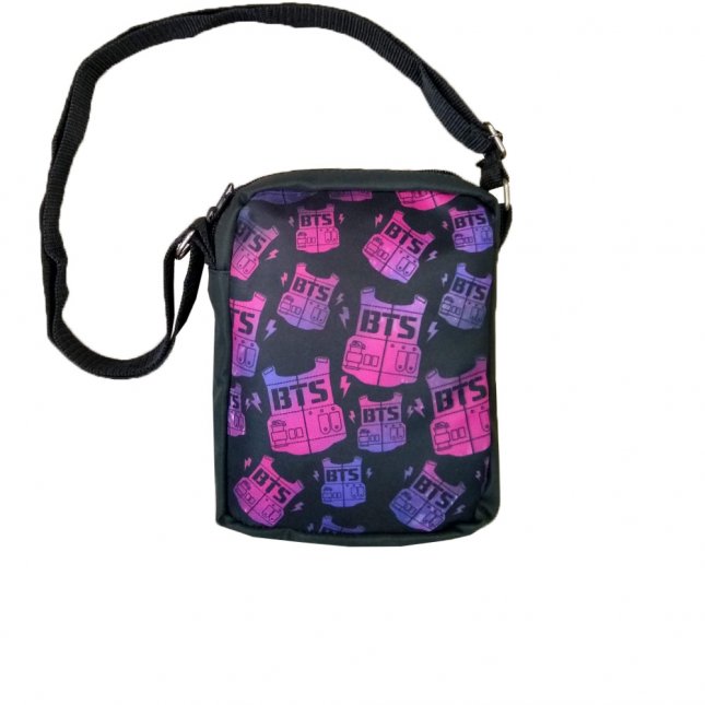 Bolsa Mini Bag BTS Logos Monkless | Back in Black