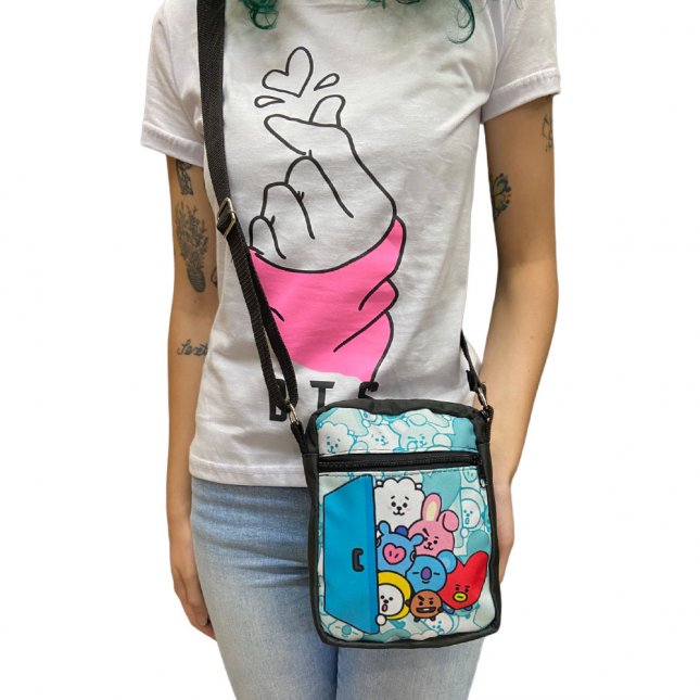 Bolsa Mini Bag BTS Mascotes Monkless | Back in Black