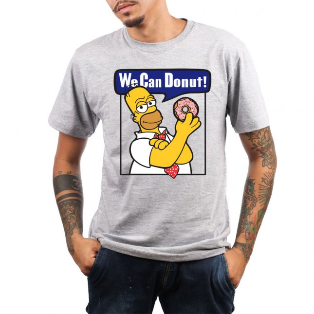 Camiseta Simpsons We Can Donut Fire | Back in Black