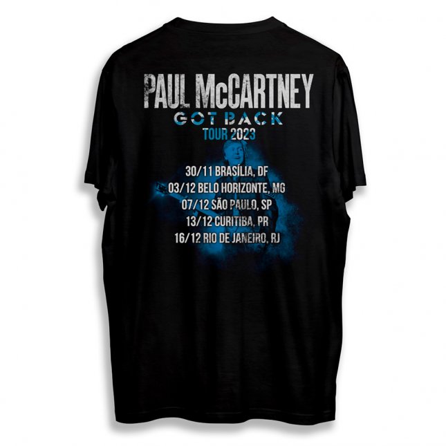 Camiseta Paul McCartney Got Back Tour 2023
