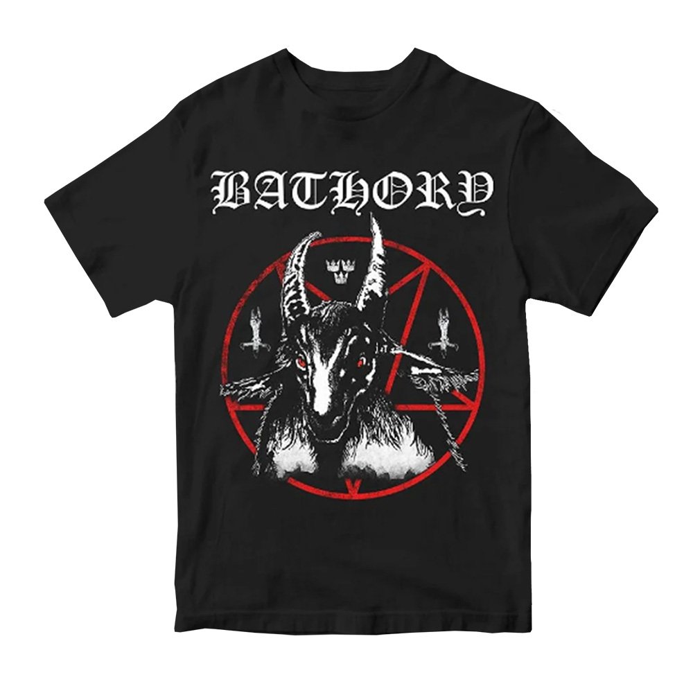 Camiseta Bathory Oficina Rock | Back in Black