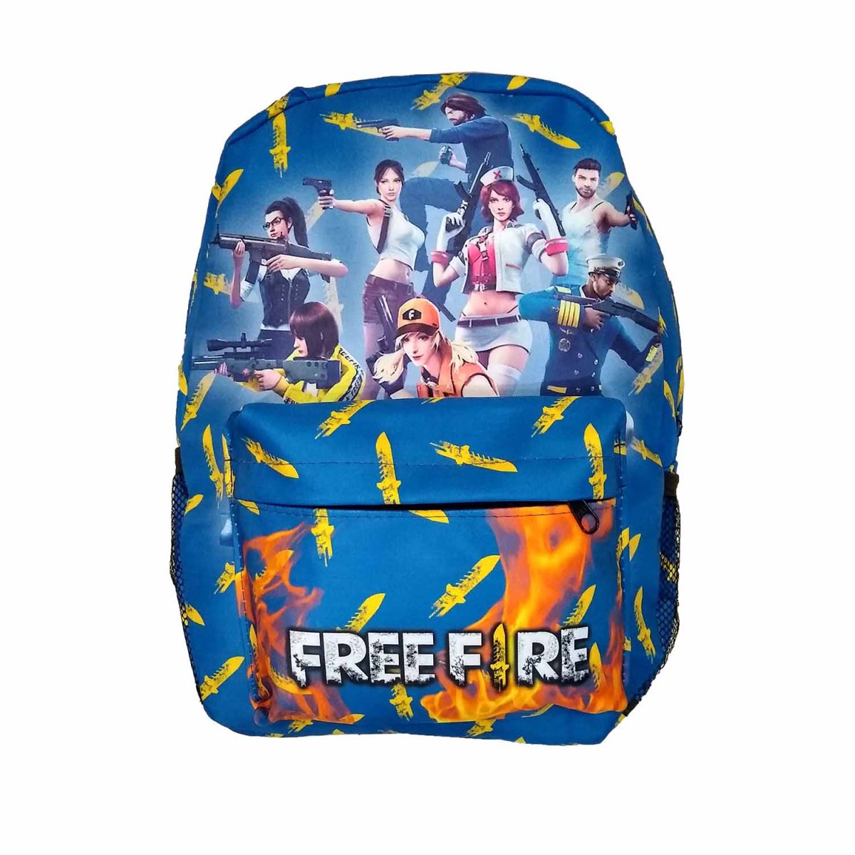 Mochila Free Fire Azul Monkless | Back in Black