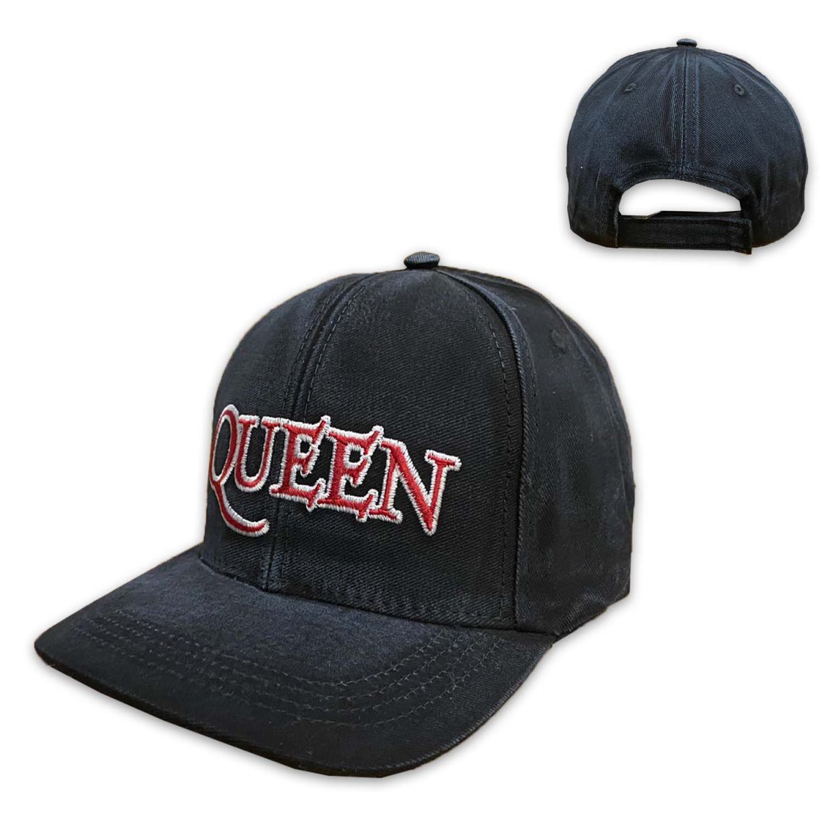 Boné Queen Bordado Bomber Estonado | Back in Black