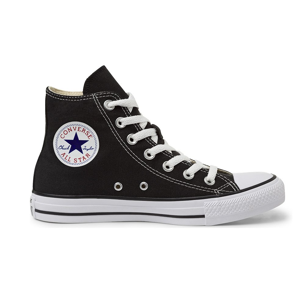 All Star Cano Alto Preto Experimente Já! | Back in Black