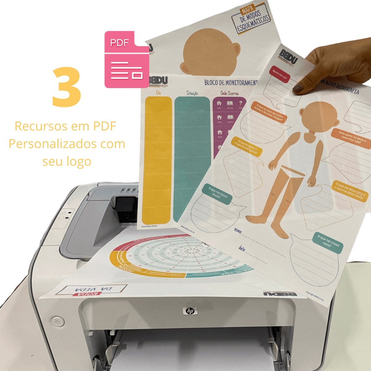 3 Recursos BBDU PRO PERSONALIZADOS EM PDF
