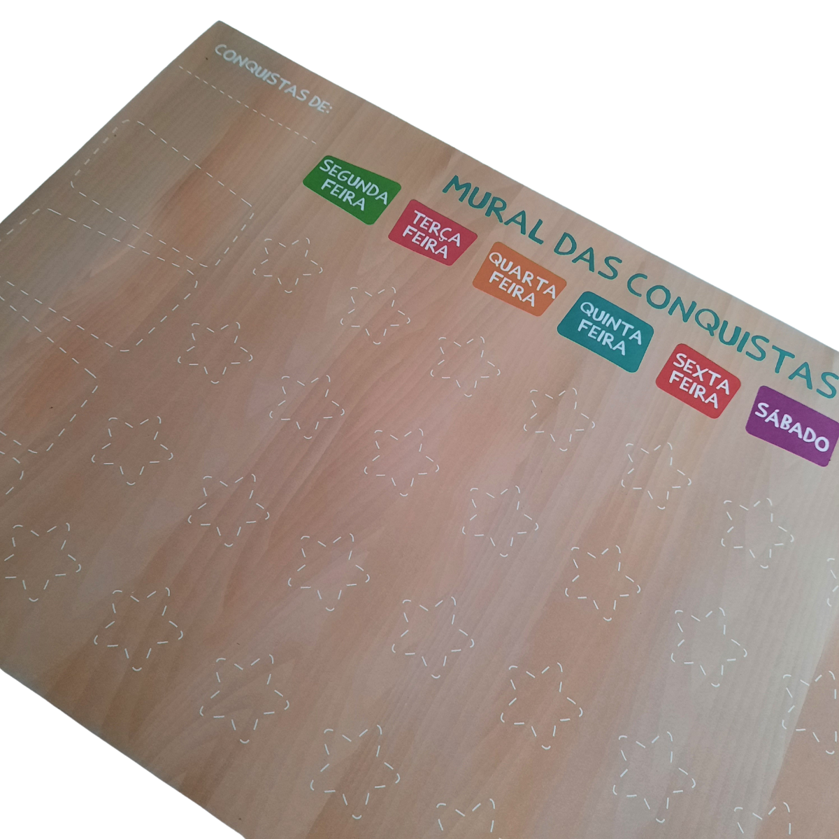 Mural das Conquistas | Bloco com 50 folhas