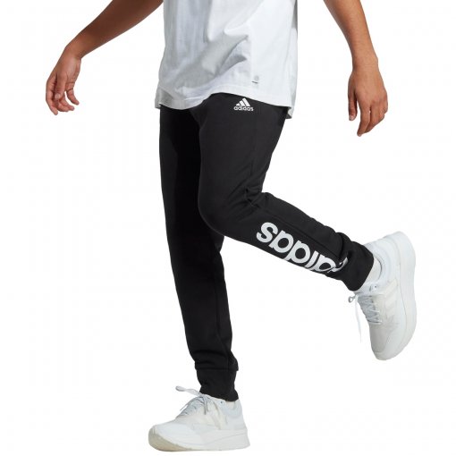Calça Masculina Adidas Ic0063 Logo Linear - Preto | Bizz Store