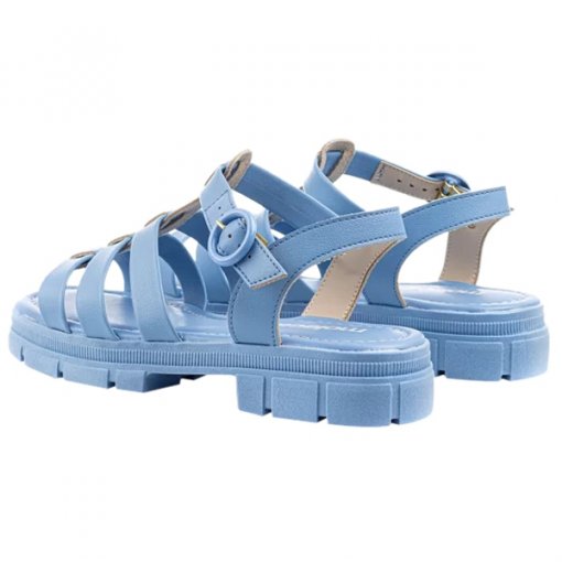 Sandália Feminina Moleca 5475.102 - Jeans | Bizz Store
