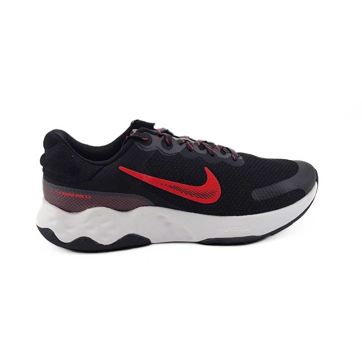 Tênis Masculino Nike Dc8185-002 Renew Ride 3 - Preto/Vermelho/Branco ...