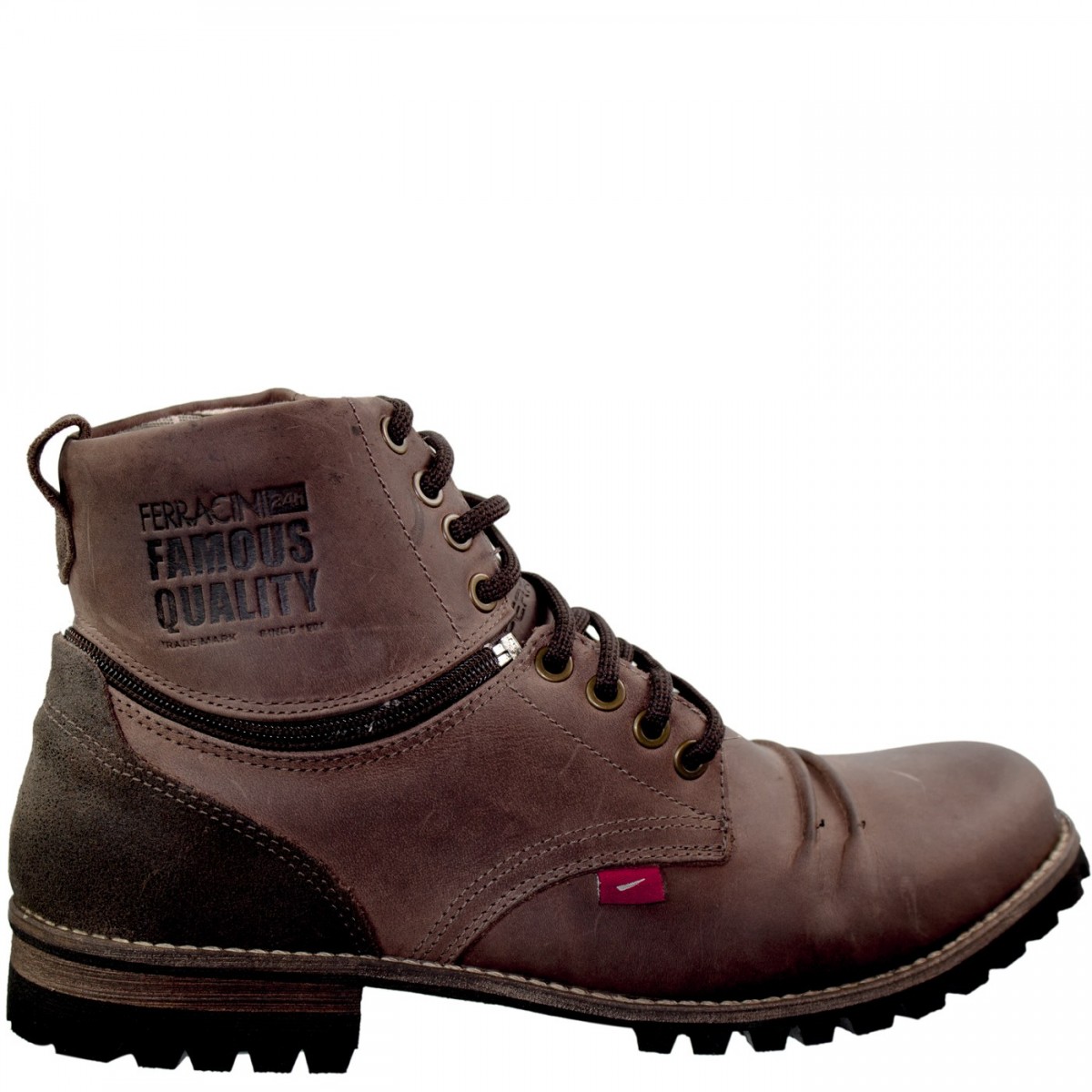 Bizz Store - Bota Masculina Ferracini Pionner Couro Legítimo