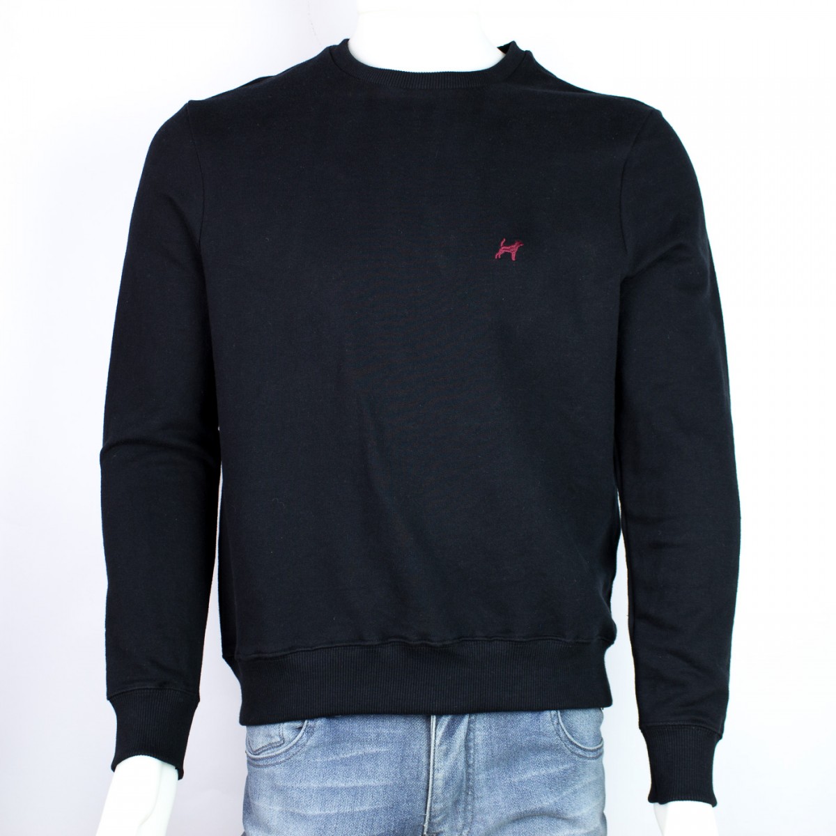 Moletom Masculino Beagle Sem Capuz 032300 - Preto | Bizz Store