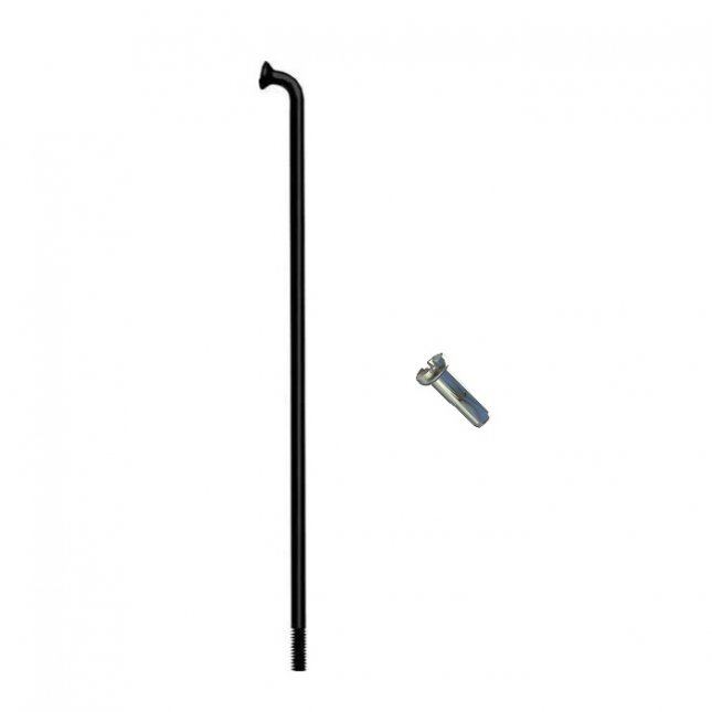 Comprar (36x) Raio Fino Inox Preto 2.0 Com Niple - Richman Spokes | BP ...