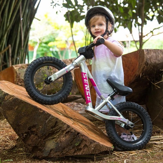 Comprar Bicicleta Infantil Aro 12 Grom (Rosa) - Sense | BP Bike Shop