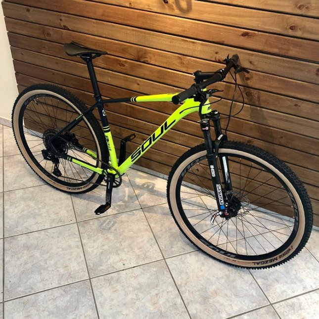 Comprar Bicicleta SL329 Boost Canastra Sram Eagle SX 12V Suntour (Verde e Azul) - Soul Cycles ...