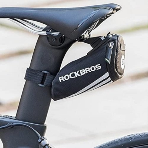 Comprar Bolsa de Selim Mini Clip Preto - Rockbros | BP Bike Shop