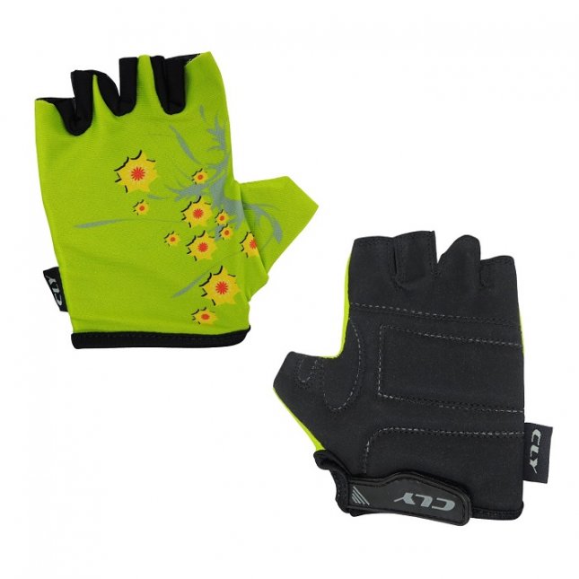 Comprar Luva Infantil Dedo Curto Floral - Calypso | BP Bike Shop
