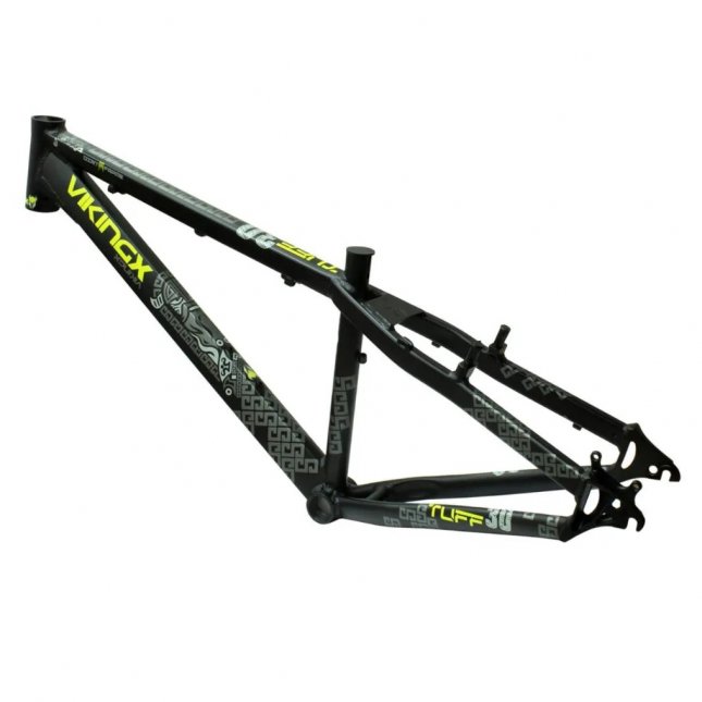 Comprar Quadro Freeride Aro 26 Modelo Dirt Tuff X-30 (Preto e Amarelo ...