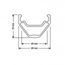 Comprar Aro 29" 28 Furos Everest XC Disc Tubeless Ready Parede Dupla - Vzan | BP Bike Shop