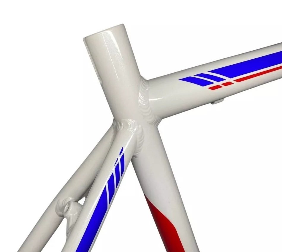 Comprar Quadro Speed Aro 700 Modelo 3R1 (Branco e Azul) - Soul Cycles | BP Bike Shop