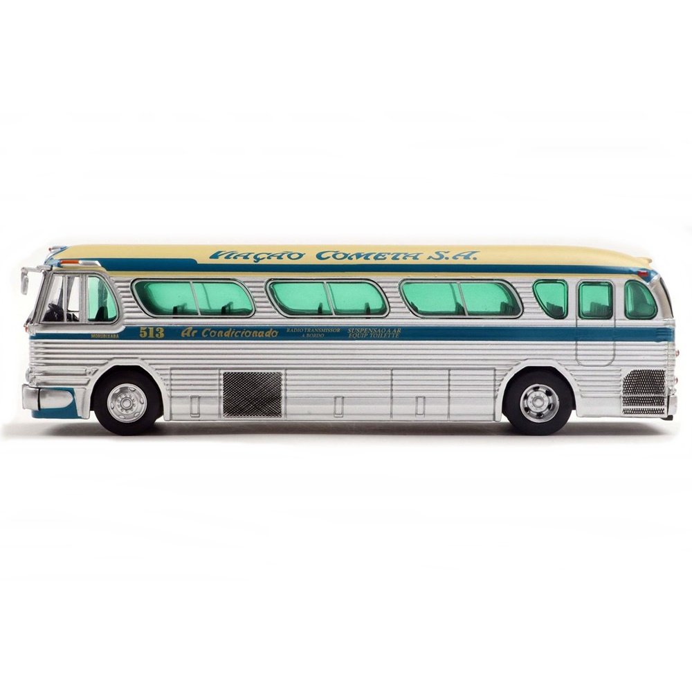 Miniatura Ônibus GMC PD 4104 "Viação Cometa" - Series 7 - 1:72 - BR ...