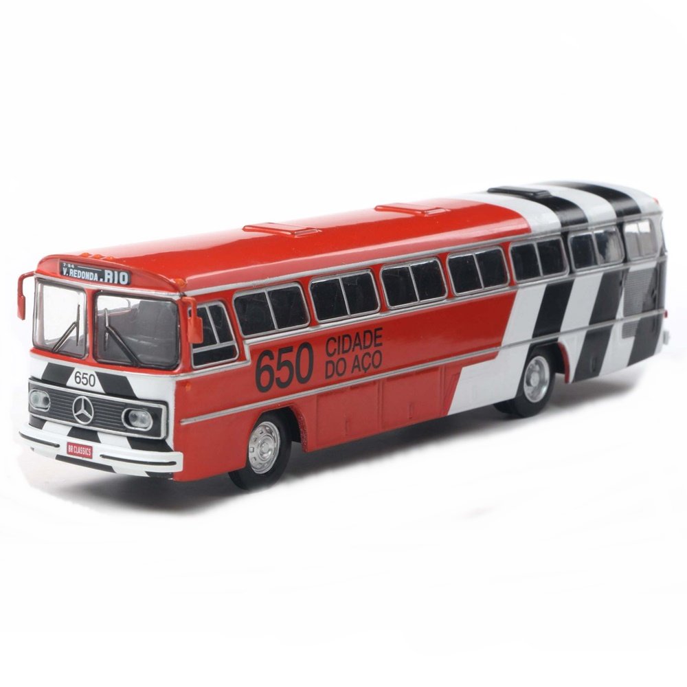 Miniatura Ônibus Mercedes Benz Monobloco O 355 "Cidade do Aço" - Séries ...