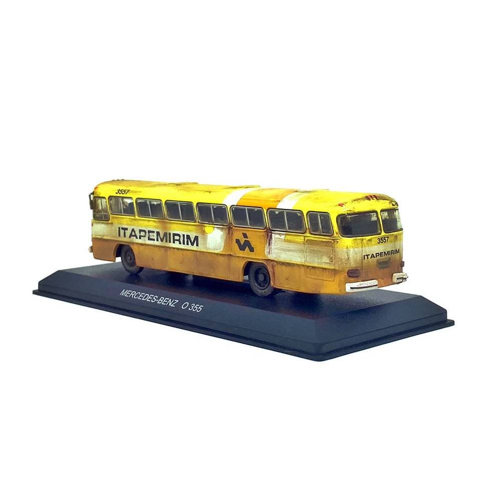 Miniatura Ônibus Mercedes Benz Monobloco O 355 "Itapemirim" I ...