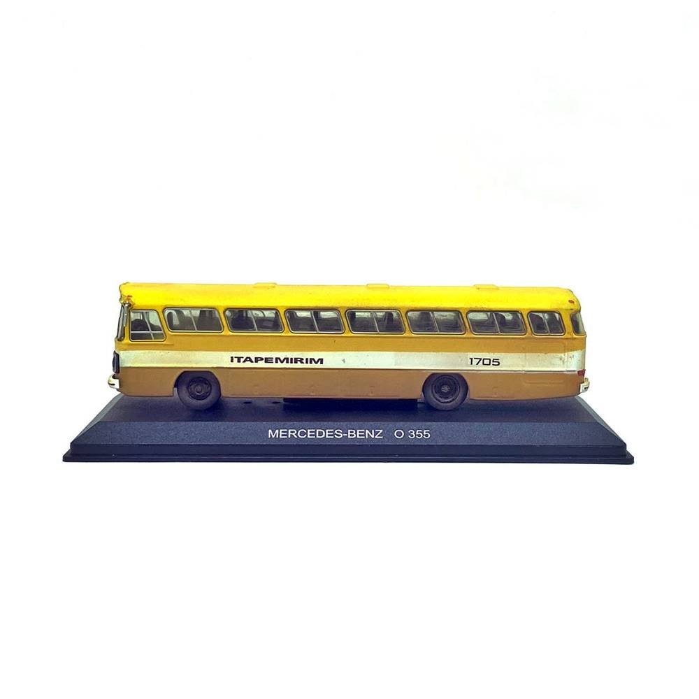 Miniatura Ônibus Mercedes Benz Monobloco O 355 "Itapemirim" II ...