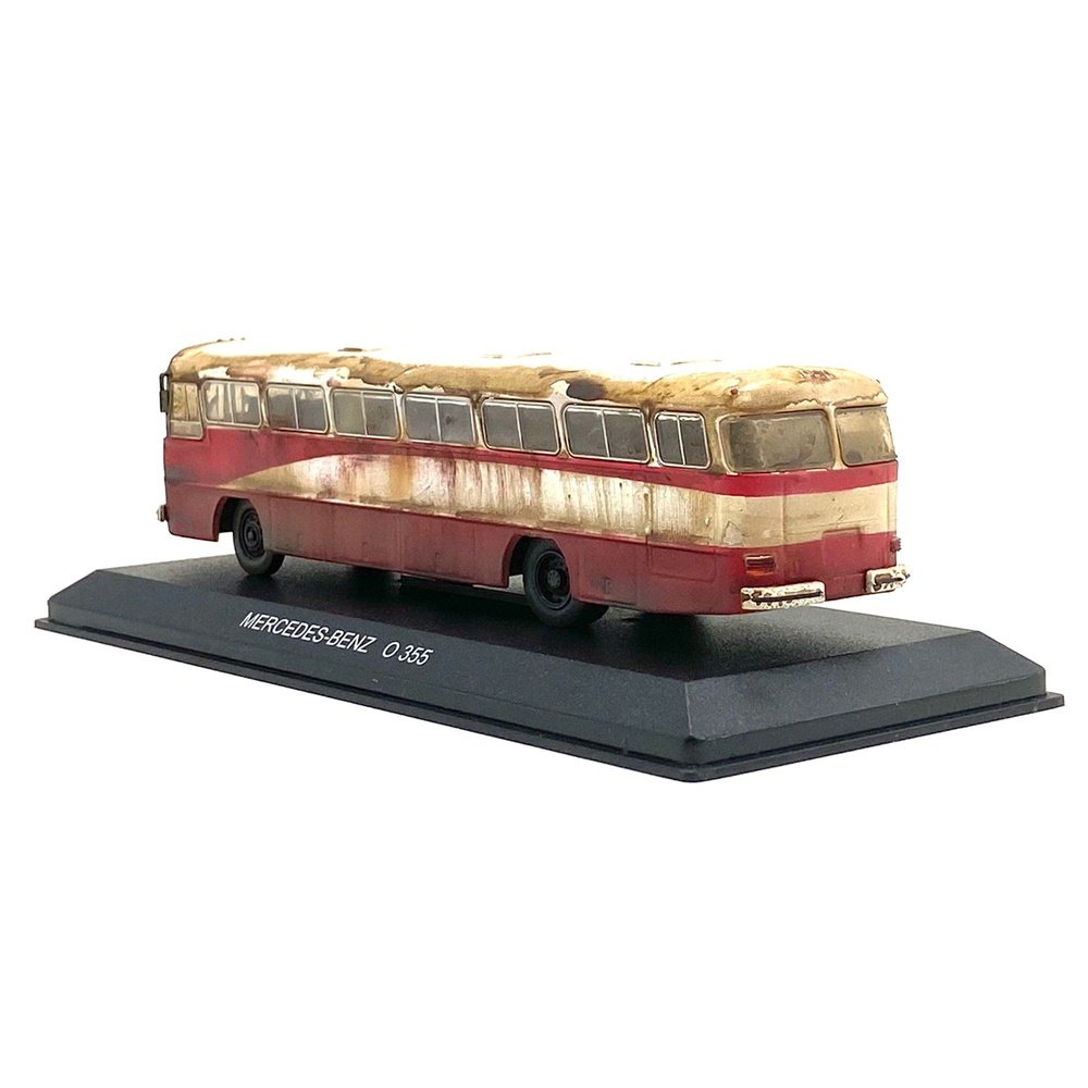 Miniatura Ônibus Mercedes Benz Monobloco O 355 "Ônibus de Turismo ...