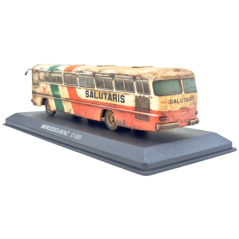Miniatura Ônibus Mercedes Benz Monobloco O 355 "Salutaris ...