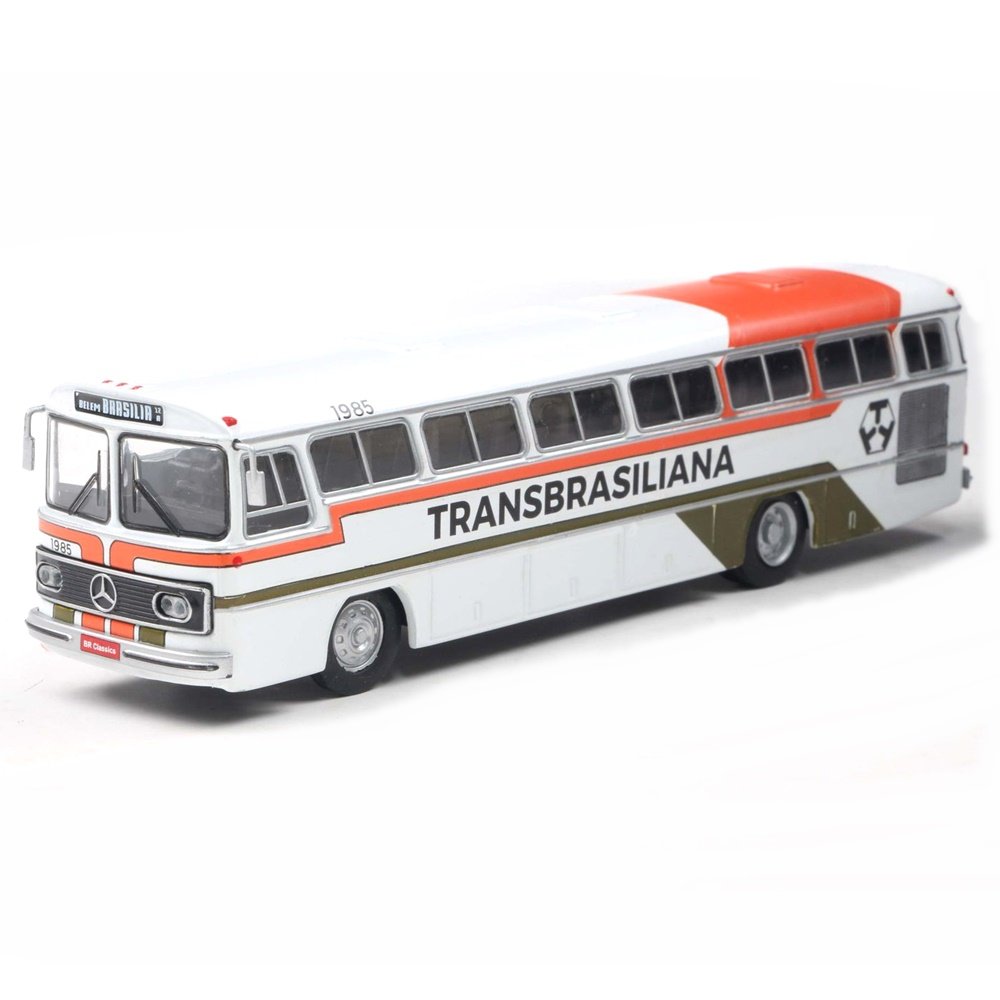 Miniatura Ônibus Mercedes Benz Monobloco O 355 "Transbrasiliana ...