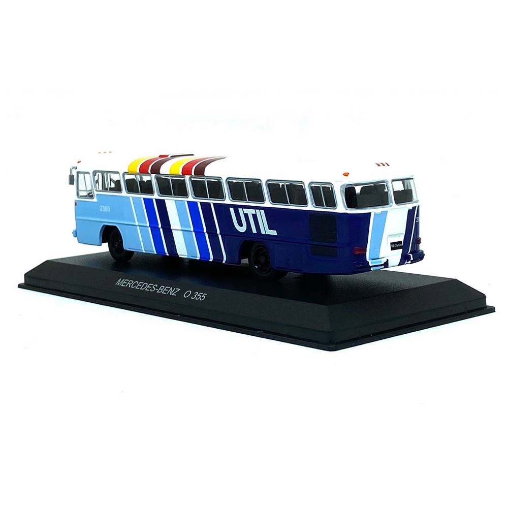Miniatura Ônibus Mercedes Benz Monobloco O 355 "Util" - Série 2 - 1:72 ...