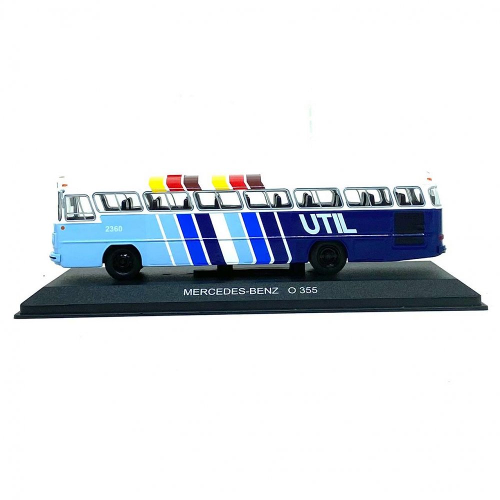 Miniatura Ônibus Mercedes Benz Monobloco O 355 "Util" - Série 2 - 1:72 ...
