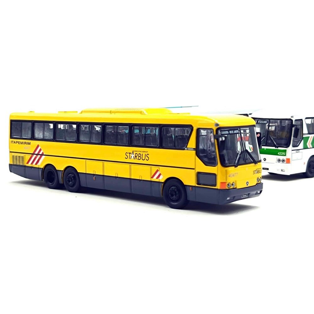 Miniatura Ônibus Mercedes Benz O400 RSD "Itapemirim" - Series 4 - 1:72 ...