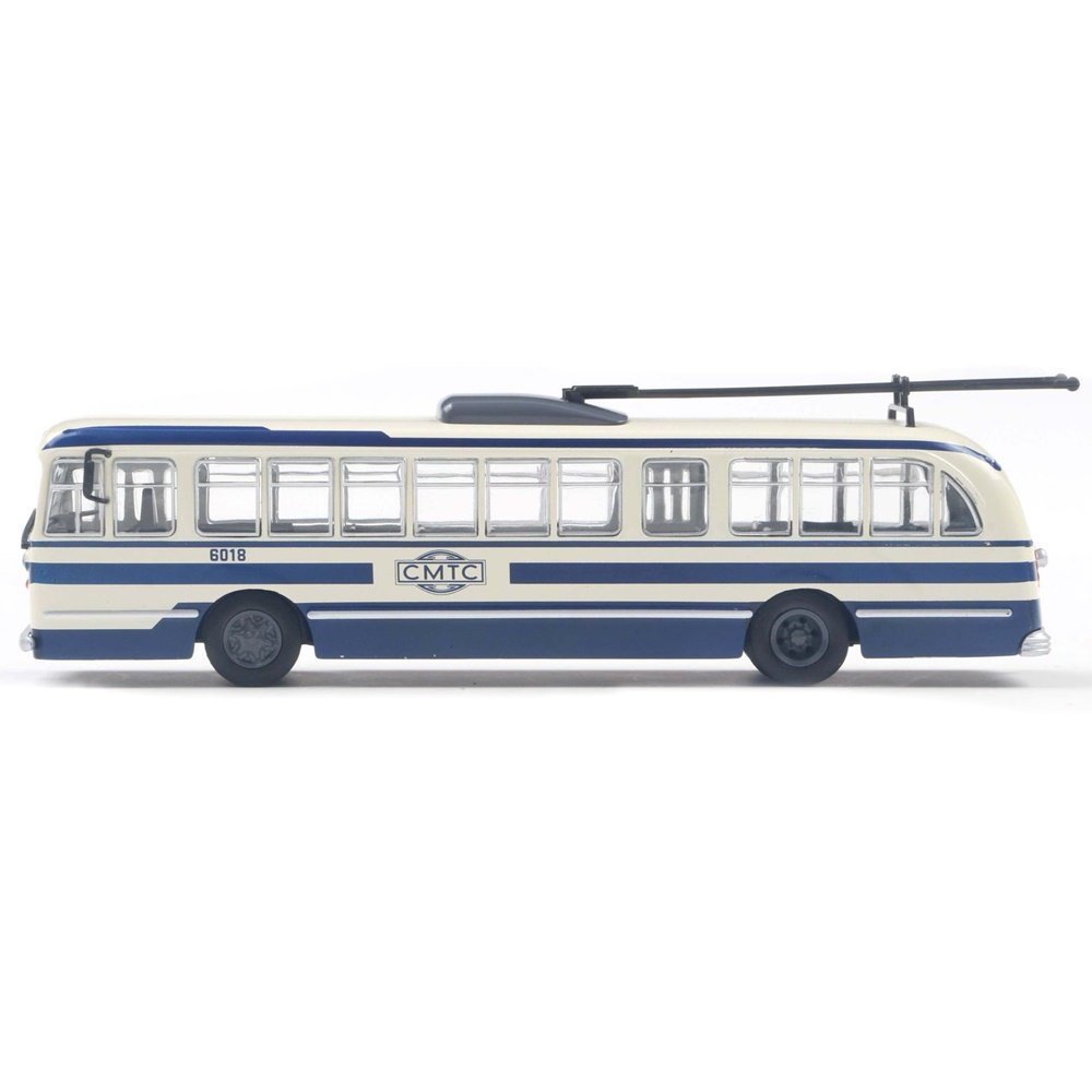 Miniatura Ônibus Pullman Westinghouse "CMTC" - Azul/Branco - Séries 7 ...