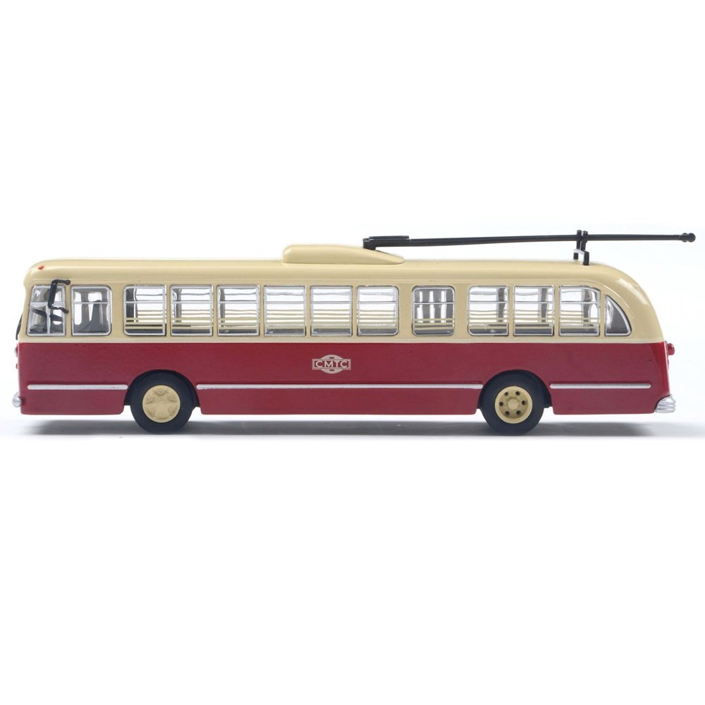 Miniatura Ônibus Pullman Westinghouse "CMTC" - Vermelho/Bege - Séries 7 ...