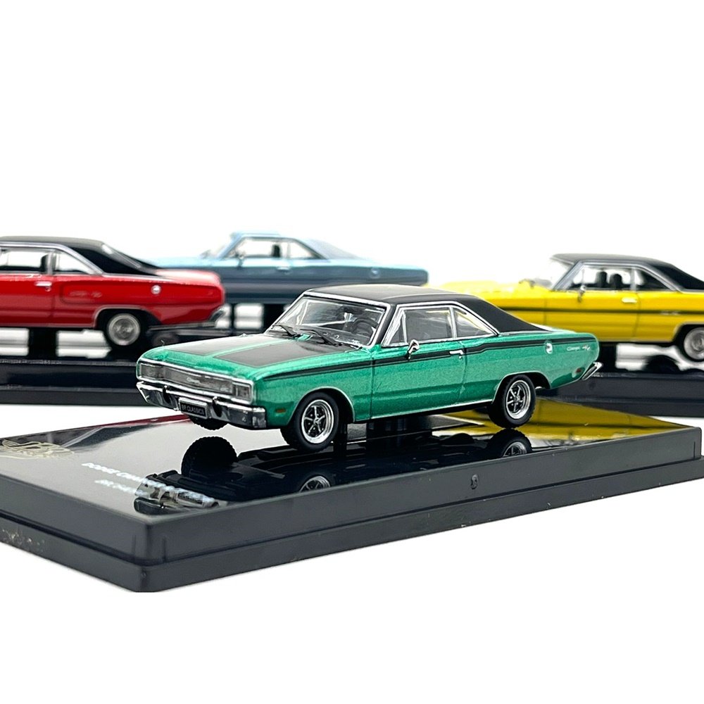 Série Completa 4 Miniaturas Dodge Charger R/T - Series 6 - 1:64 - BR Classics