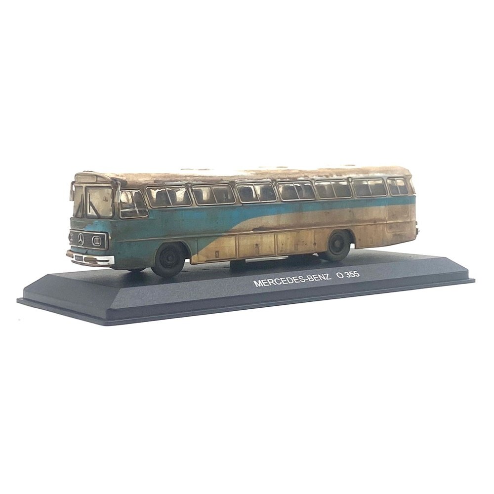 Miniatura Ônibus Mercedes Benz Monobloco O 355 "Ônibus de Turismo ...